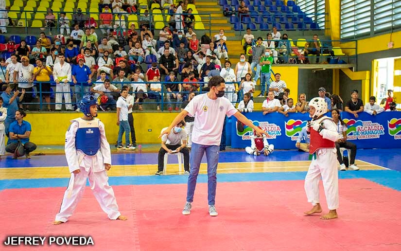 Desarrollan Primer Campeonato de Taekwondo en Managua