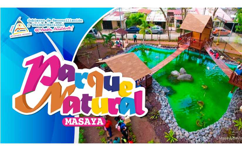 (+FOTOS): Así luce el Parque Natural 10 de Mayo en Masaya