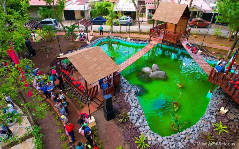 Alcaldía Sandinista inaugura Parque Natural en Masaya