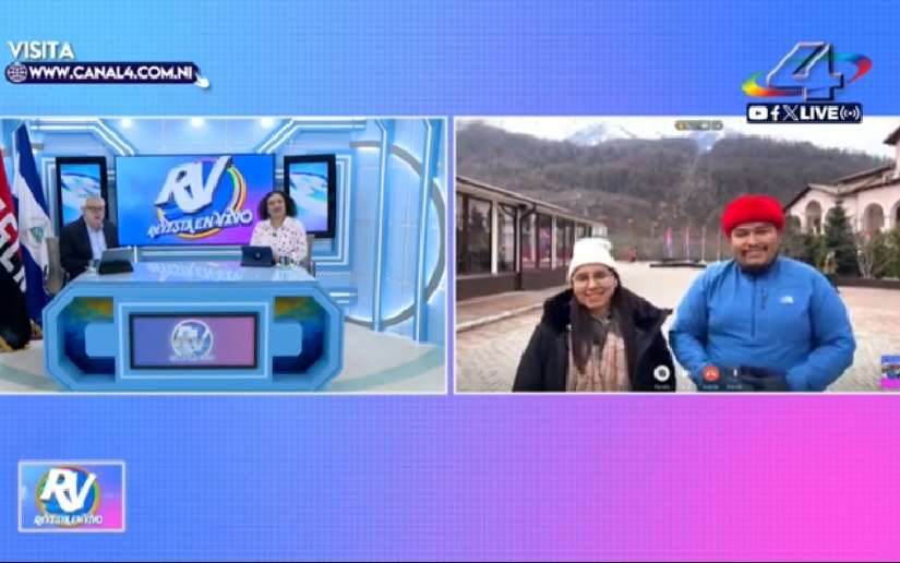 Entrevista de los compañeros Katherin Salguera y Daniel Sequeira en la Revista En Vivo