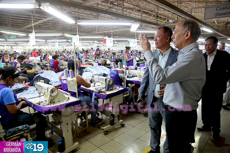Empresa textil Handsome Nica S.A inaugura nueva planta en Nicaragua
