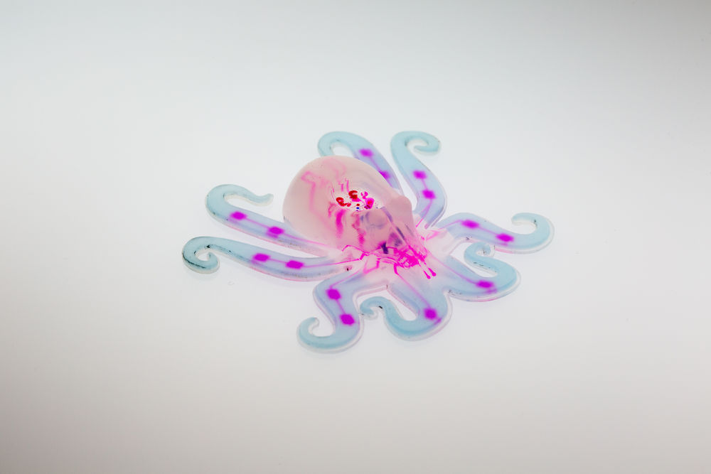 Crean Octobot, un robot suave y barato