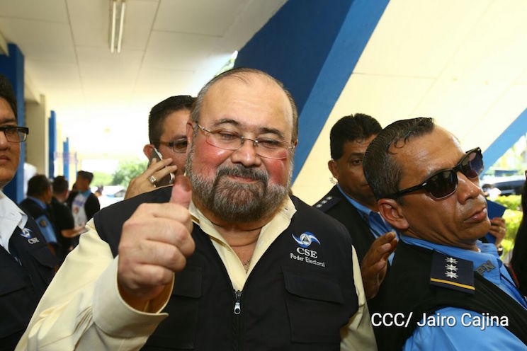 Rivas: Proceso se desarrolla con normalidad en todo el país