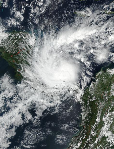 Emergencia en Costa Rica ante llegada de huracán Otto