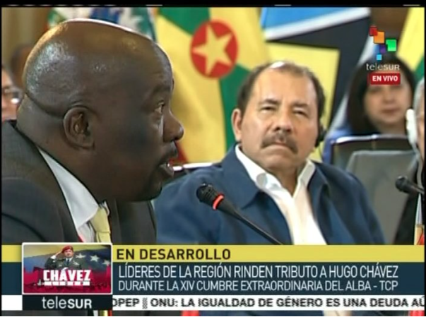 Melford Nicholas de Antigua y Barbuda expresa su admiración por Daniel