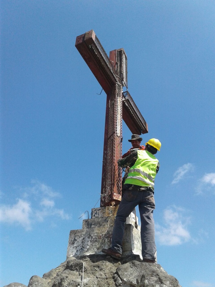 Alcaldía de Jinotega desarrolla mejoras en el Mirador "Peña de la Cruz"