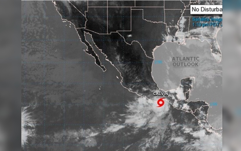 Tormenta Tropical “Calvin” se forma frente a México