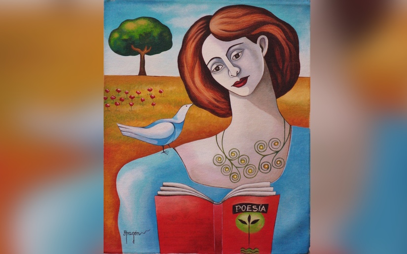 Pintor José Aragón agradece a Daniel y Rosario por apoyo en España
