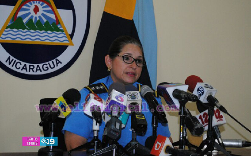 Policía Nacional presenta reporte semanal de actividades