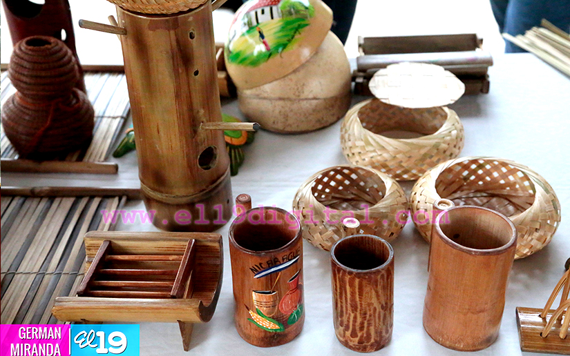 Artesanías y Manualidades Las Palmeras emprende con el arte del bambú