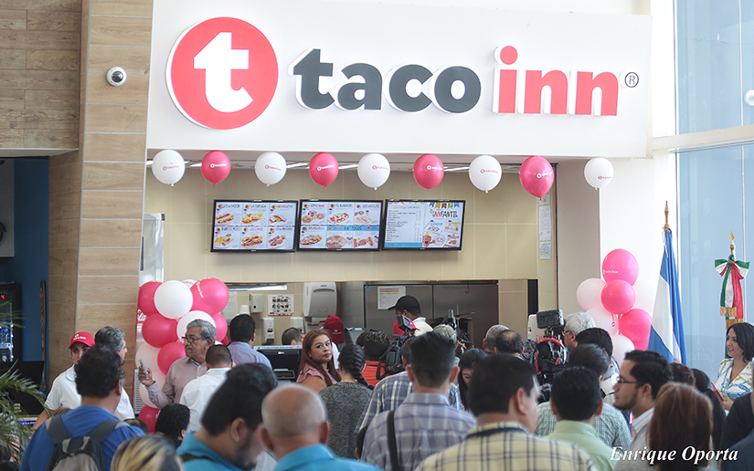 Inauguran primera sucursal de Taco Inn en Nicaragua