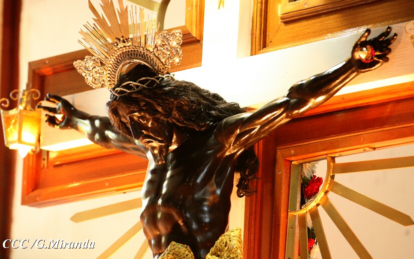 Celebran al Señor de Esquipulas, una imagen milagrosa