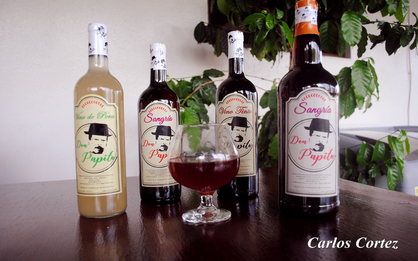 Don Papito y sus vinos de frutas