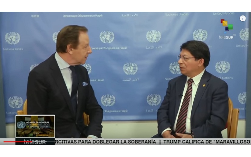 Canciller Denis Moncada a TeleSUR: “Fortalecer el multilateralismo para ...