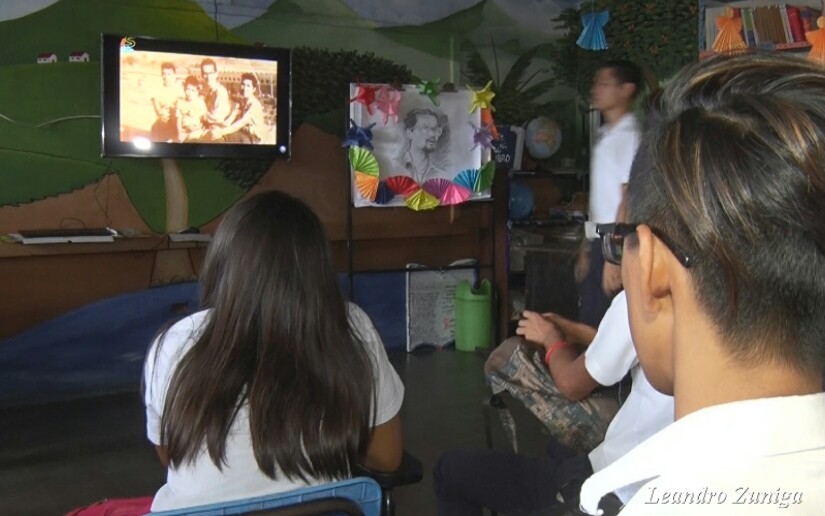 Estudiantes profundizan sobre el legado del fundador del FSLN