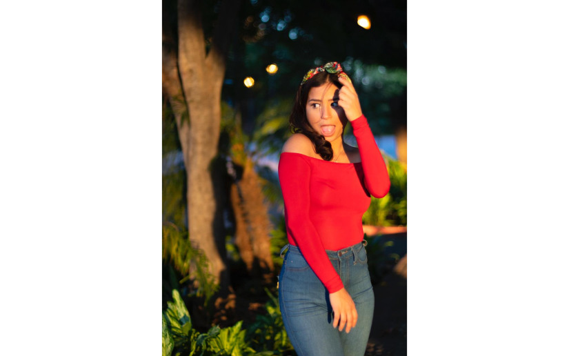 Marcella Cortés, el rostro alegre de la televisión nacional