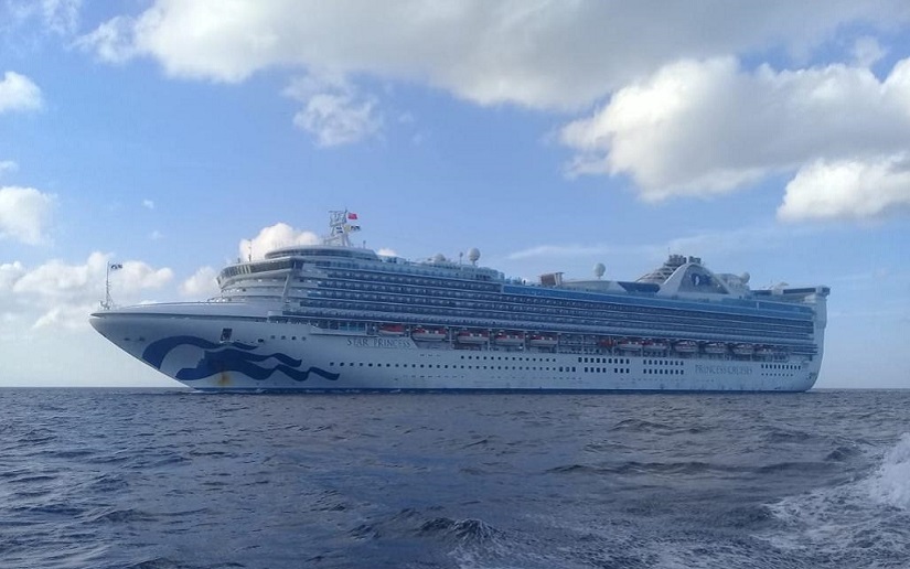 Arribó el crucero MV Star Princess a San Juan del Sur
