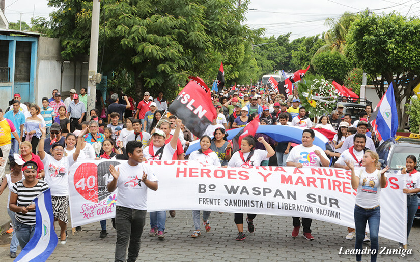 Héroes y mártires de Waspán ¡Presentes!