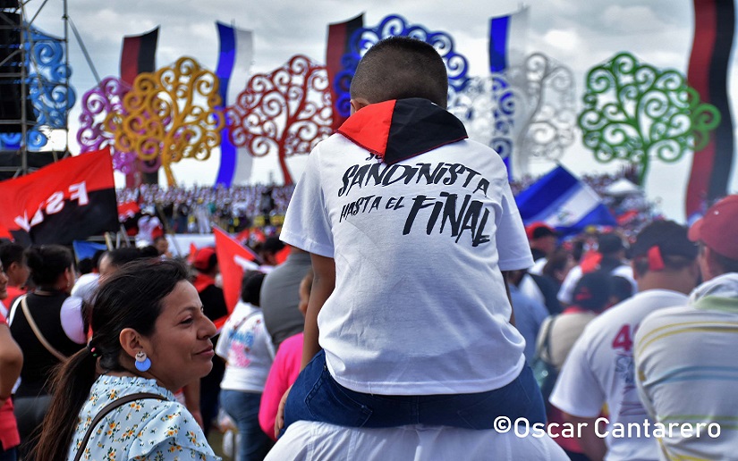 ¡Así se suda la camiseta del FSLN!