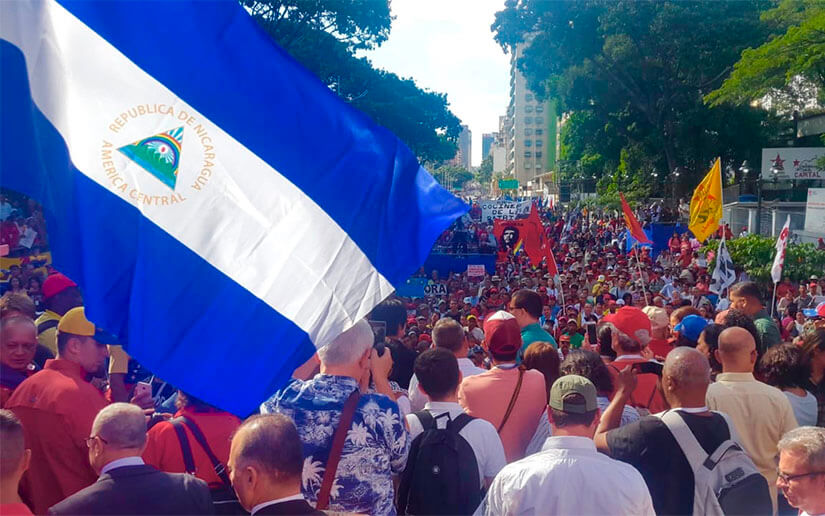 Medios del Poder ciudadano participan en acto de Solidaridad con Venezuela