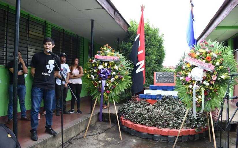 Conmemoran 41 aniversario del paso a la inmortalidad de Eddy Saúl Rizo
