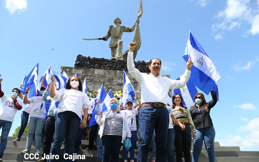 Instituciones de Gobierno rinden homenaje a héroes y próceres de Nicaragua
