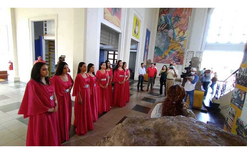 Candidatas a Musa Dariana 2021 de Ciudad Darío visitan el Palacio ...