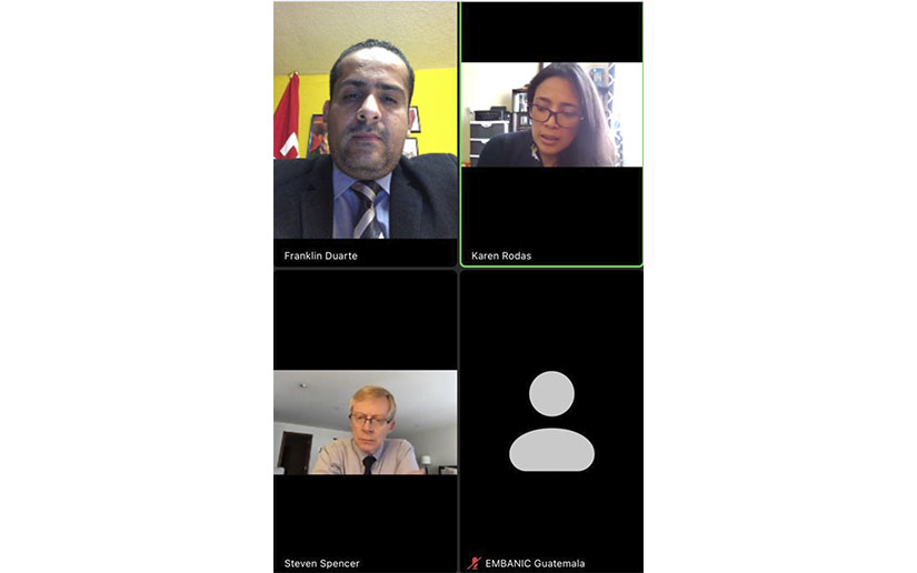 Delegación de Nicaragua en encuentro con religiosos en Guatemala