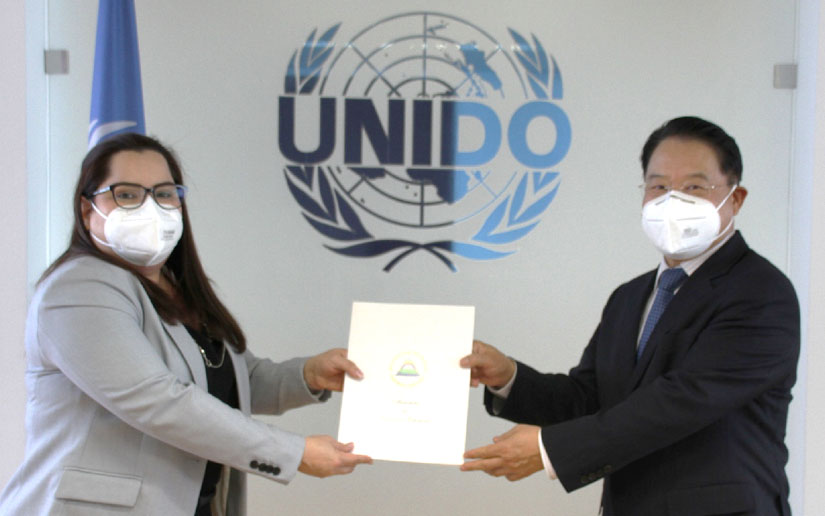 Presenta credenciales embajadora y representante de Nicaragua ante ONUDI en Austria