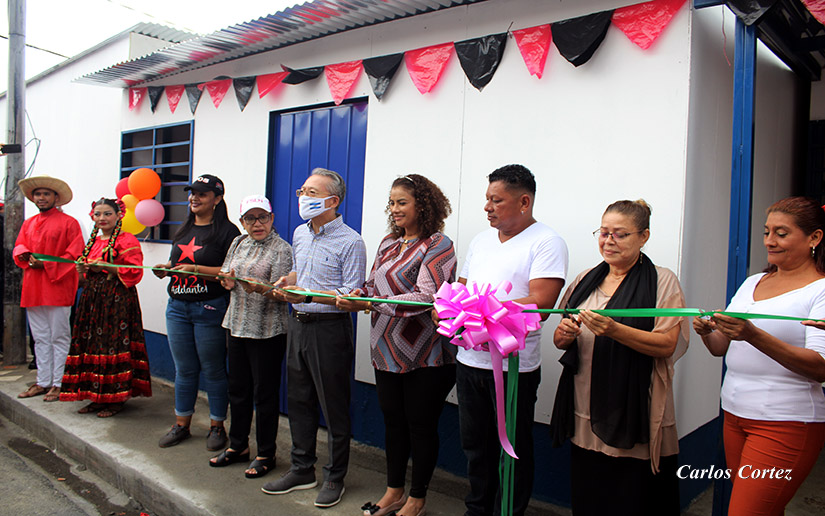 Entregan viviendas dignas en el barrio Santa Ana del distrito II de Managua