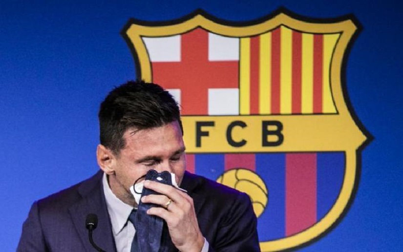 La emotiva despedida de Leonel Messi del FC Barcelona