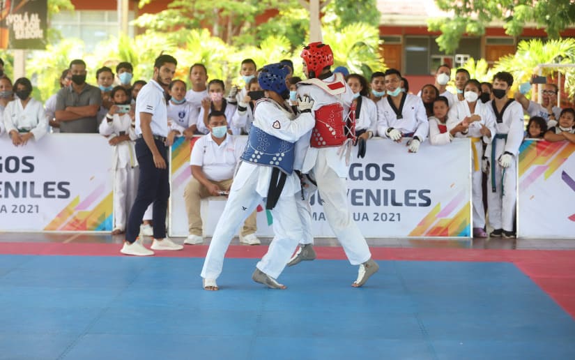 Tercera fase del campeonato de Taekwondo promovido por la Alcaldía de Managua