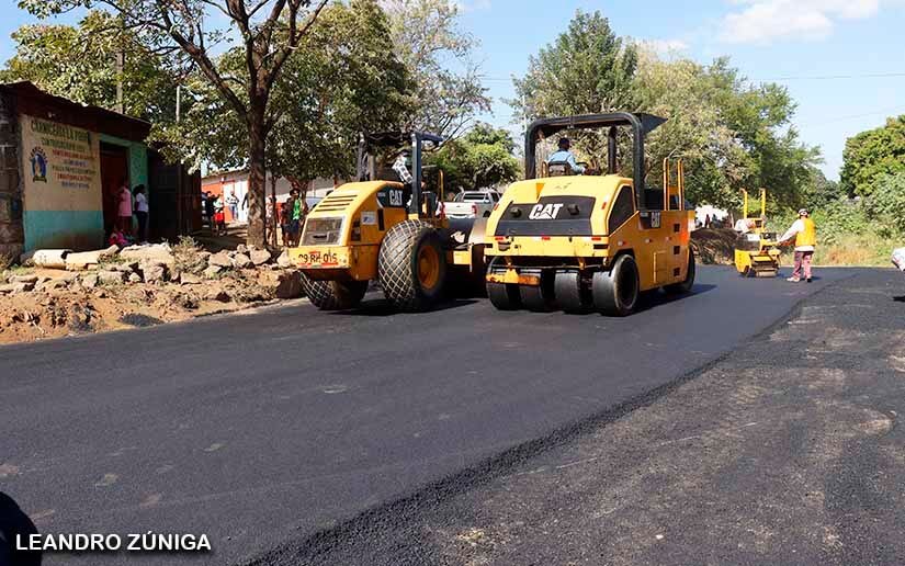 Pavimentación de calles en Managua alcanza el 105 por ciento de avance