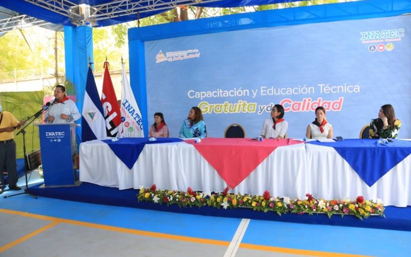 Reinauguran Centro Técnico Ariel Darce en homenaje al natalicio de Sandino