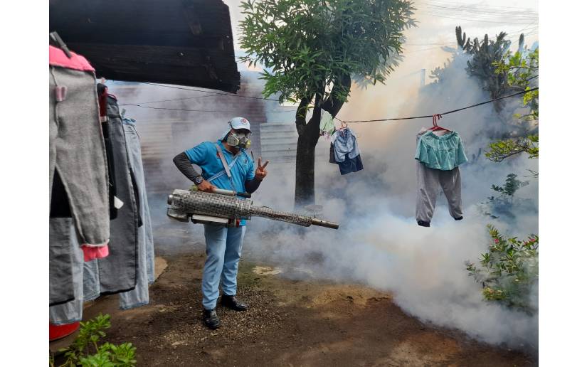 Reparto Schick se suma a lucha antiepidémica contra zancudos