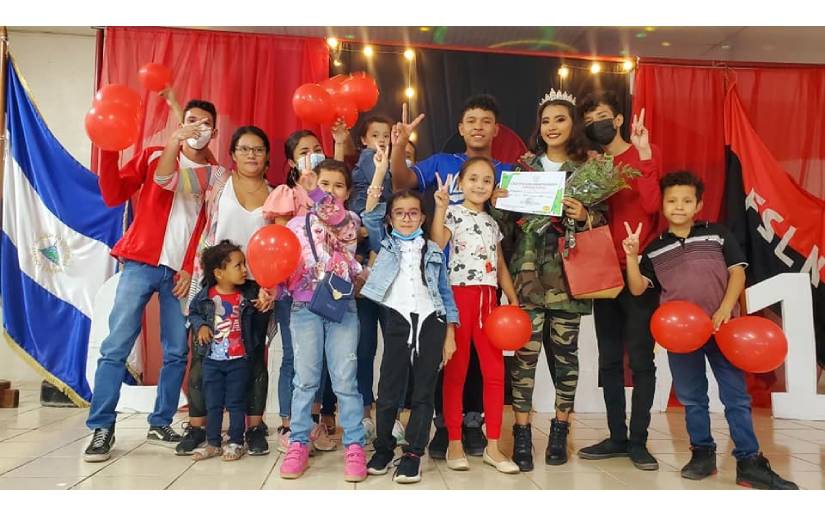 Realizan elección de la Chavala 43/19 en el municipio de Sébaco