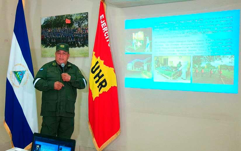 Ejército de Nicaragua da a conocer las misiones de la Unidad Humanitaria y Rescate