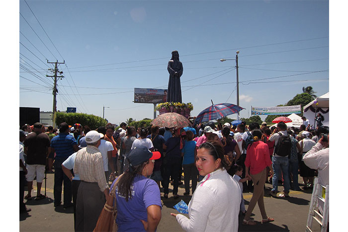 Inauguran monumento dedicado a Jesús del Rescate en Rivas