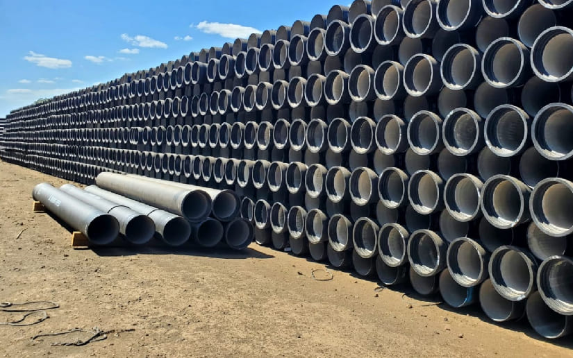 Reciben lote de nuevas tuberías para el mejoramiento del agua potable ...