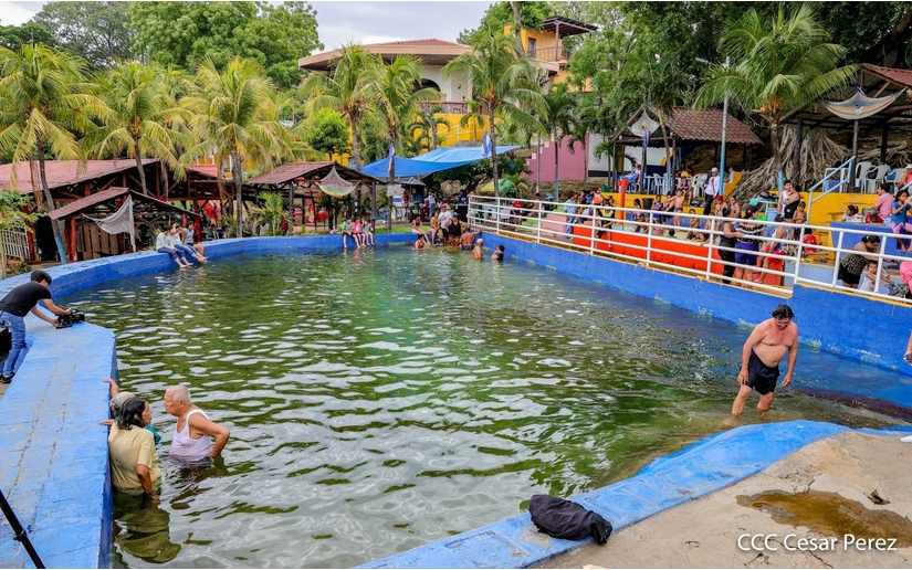 Los Termales de Tipitapa, para recrearse y recibir sus aguas medicinales