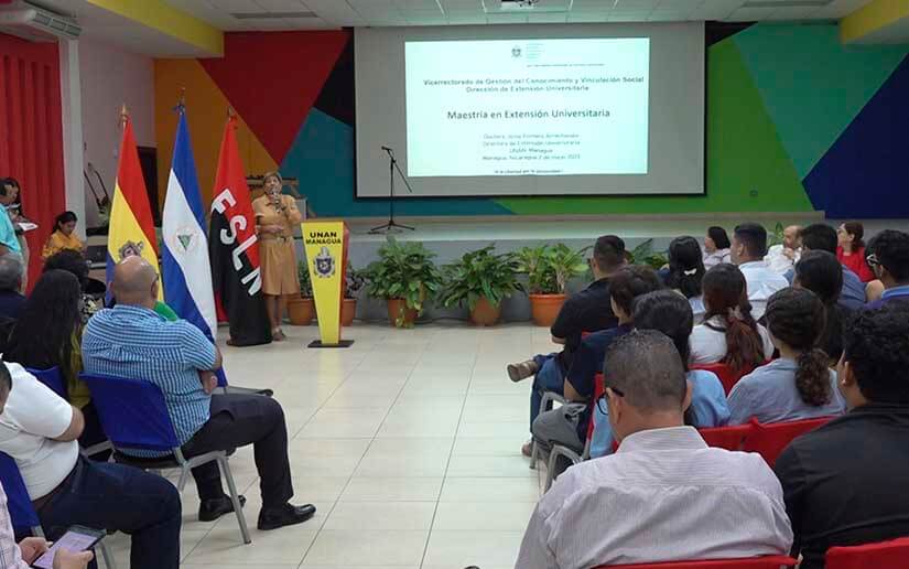 UNAN-Managua lanza maestría en Extensión Universitaria 2023-2025