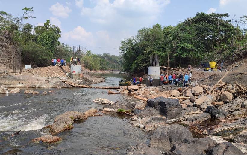 Supervisan proyecto de construcción del puente vehicular sobre el río ...