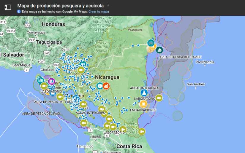 Ya está listo el mapa interactivo de la pesca y acuicultura
