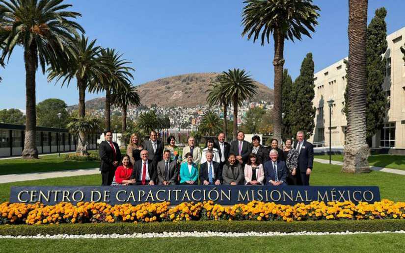 Embajador de Nicaragua visita el Centro de Capacitación Misional de México
