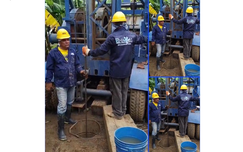 Enacal avanza en un 70% con la construcción de un pozo en Las Enramadas ...