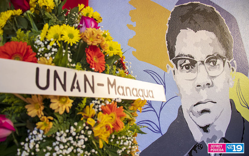 UNAN-Managua rinde homenaje al poeta guerrillero Leonel Rugama