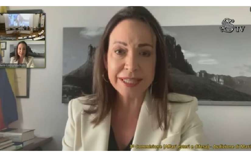 Venezuela. “María la loca” en el Senado italiano