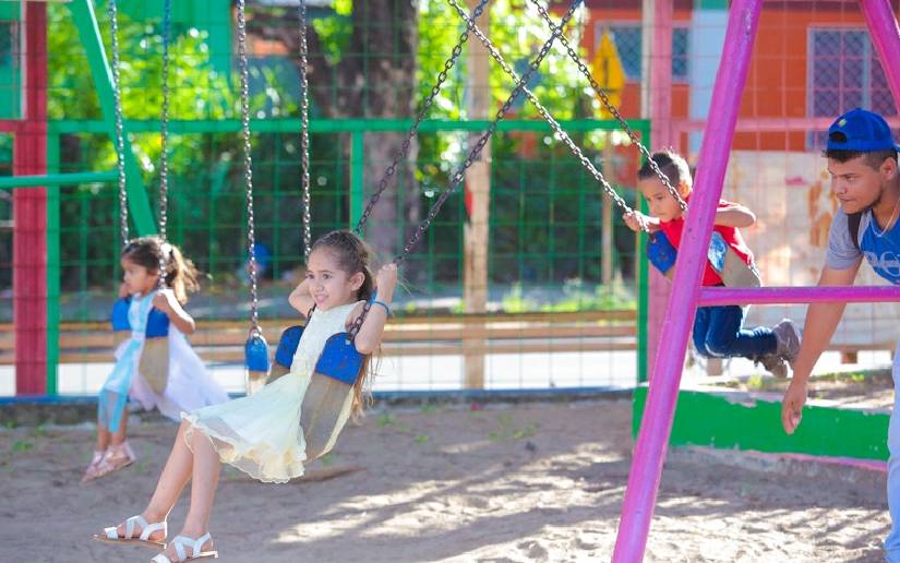 El Rama estrenará hermoso Parque para las familias nicaragüenses