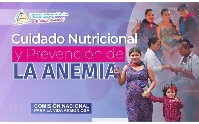 Presentan la cartilla “Cuido Nutricional y Prevención de la Anemia”