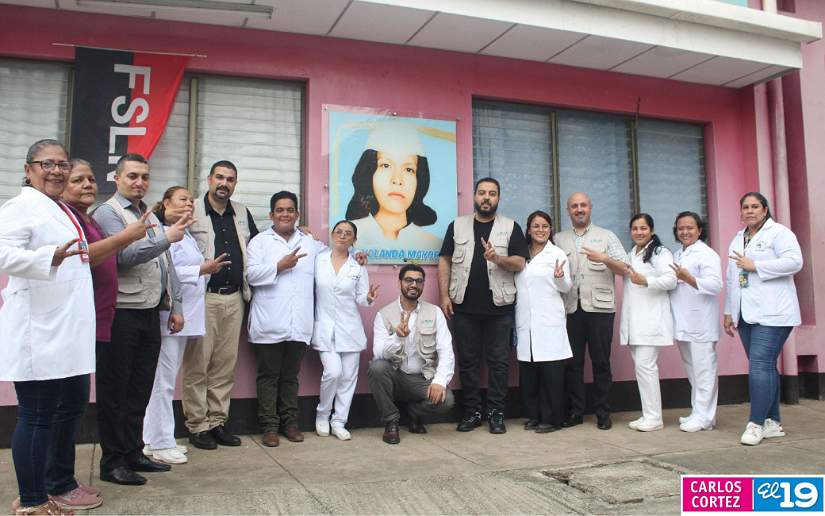 Médicos palestinos visitan Hospital Primario Yolanda Mayorga de Tipitapa
